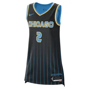 Nike Chicago Sky Explorer Edition Dri-fit Wnba Victory Jersey - Black