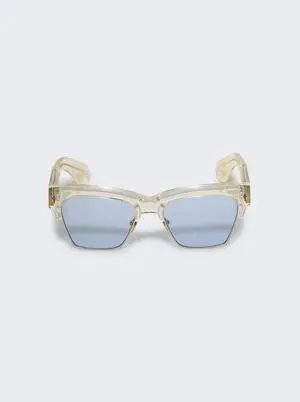 JACQUES MARIE MAGE Bugsy Sunglasses - Clear