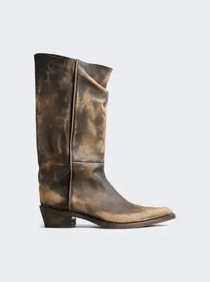 Khaite Clive Boots - Brown