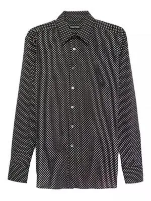 TOM FORD Geometric-print Shirt