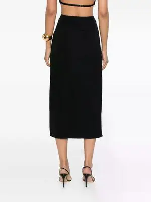 TOM FORD Draped Midi Skirt