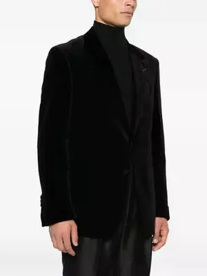 TOM FORD Single-breasted Velvet Jacket