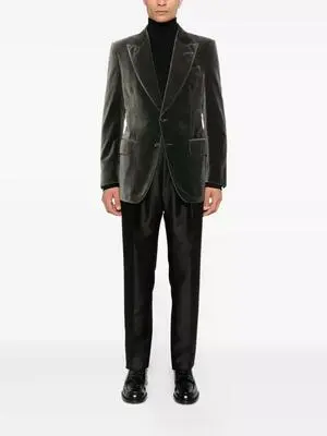 TOM FORD Single-breasted Velvet Blazer