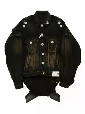 Mihara Yasuhiro Reverse-back Denim Jacket