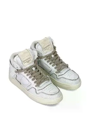 Philippe Model Textured High-top Sneakers