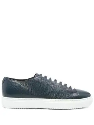 DOUCAL'S Leather Sneakers - Blue