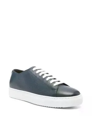 DOUCAL'S Leather Sneakers - Blue
