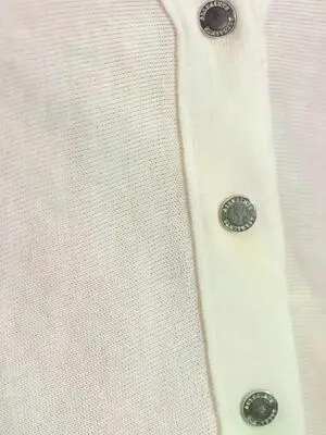 ALLSAINTS Button-detailed V-neck Cardigan - White