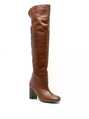 Chie Mihara 80mm Leather Knee-high Boots