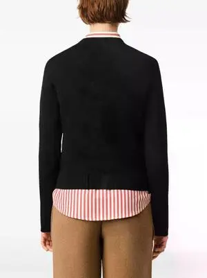AMI Paris Wool Knit Sweater - Black