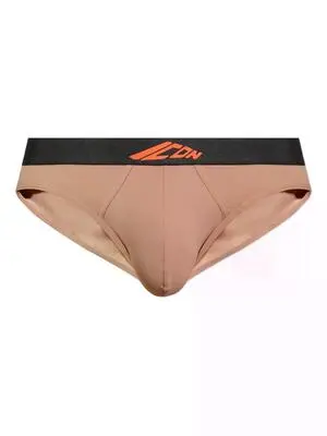 Dsquared2 Logo-band Briefs - Brown