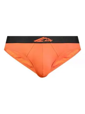 Dsquared2 Logo-detail Briefs - Orange