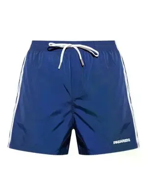 Dsquared2 Logo Swim Shorts - Blue