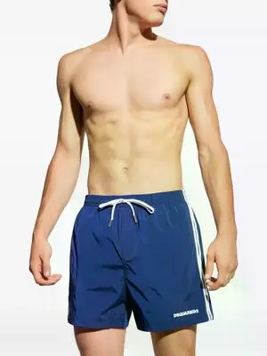 Dsquared2 Logo Swim Shorts - Blue