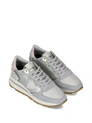 Philippe Model Tropez Haute Sneakers - Silver