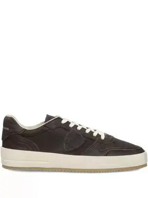 Philippe Model Leather Low-top Sneakers - Brown