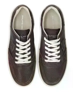 Philippe Model Leather Low-top Sneakers - Brown