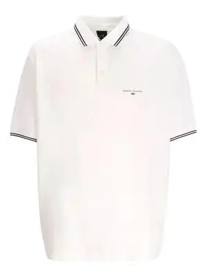 Armani Exchange Embroidered Polos For Men