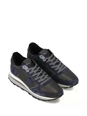 Philippe Model Suede Panelled Sneakers - Blue