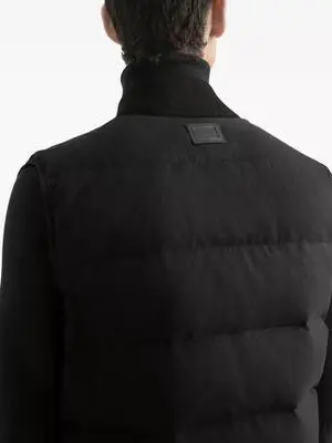 Dolce & Gabbana Quilted Padded Gilet - Black