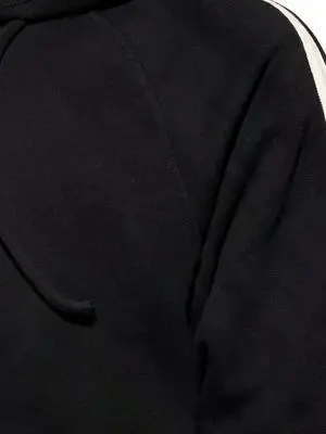 Palm Angels Hooded Sweatshirt With Stripe Detail