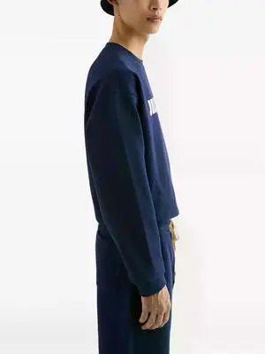 JIL SANDER Logo-print Sweatshirt - Blue
