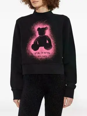 Palm Angels Bear Spray-paint Sweatshirt