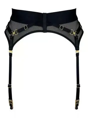 BORDELLE Nara Mesh Suspenders - Black