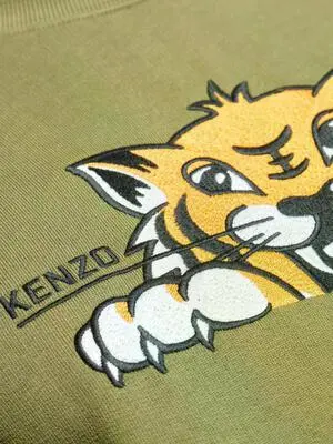 Kenzo Tiger-print Crew Neck Sweatshirt