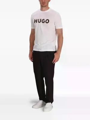 Hugo Logo-print Cotton T-shirt - 102