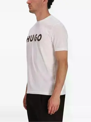Hugo Logo-print Cotton T-shirt - 102