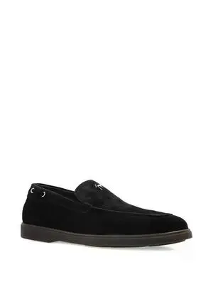 GIUSEPPE ZANOTTI Logo-plaque Loafers
