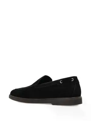 GIUSEPPE ZANOTTI Logo-plaque Loafers