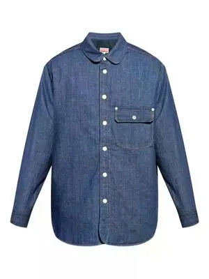 Kenzo Buttoned Flap-pocket Shirt