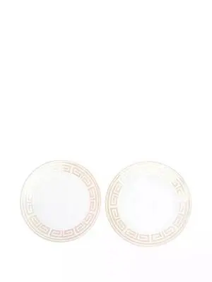GINORI 1735 Labirinto Border Plates - White