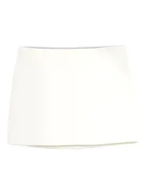 P.a.r.o.s.h Straight Mini Skirt - Neutrals