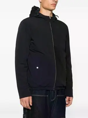 Herno Hooded Zip-front Jacket - Blue