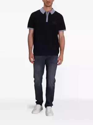 BOSS Logo-plaque Polo Shirt