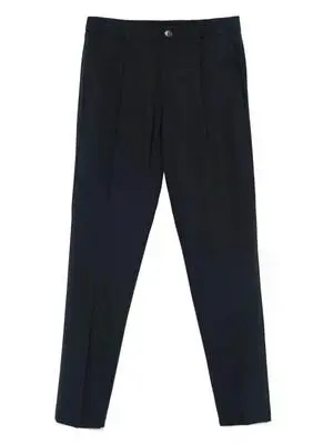 Herno Pleated-front Trousers - Blue