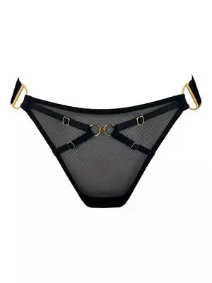 BORDELLE Nara Mesh Thong - Black