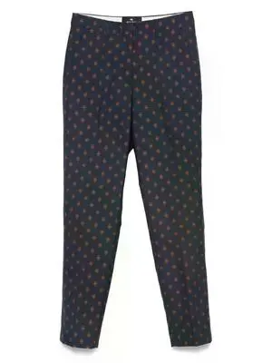 Etro Geometric-print Trousers