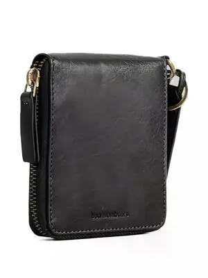 BEA MOMBAERS Zip-fastening Leather Wallet - Black