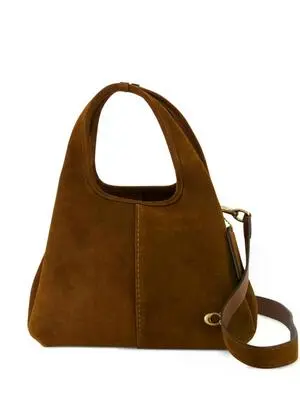 COACH Lana Shoulder Bag With Logo Detail - Brown