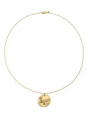 Monica Vinader Gp Zodiac Capricorn Necklace - Gold