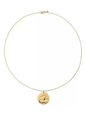 Monica Vinader Zodiac Aries Necklace - Gold