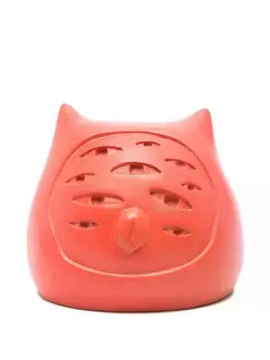 CHARLES JEFFREY Multiple-eyes Owl-shaped Bookend - Red