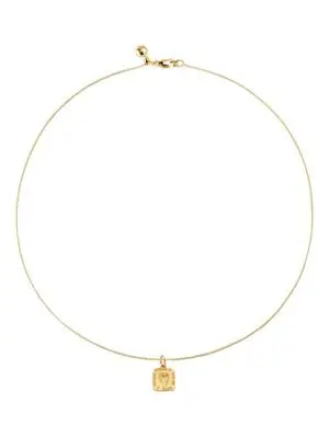 Monica Vinader Love Token -tone Necklace - Gold