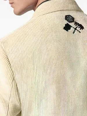 Philipp Plein Embroidered Corduroy Blazer