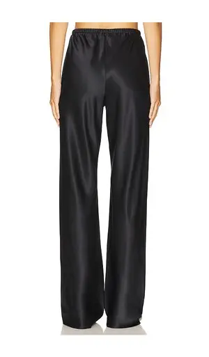 EAVES Loretta Silk Pants - Black