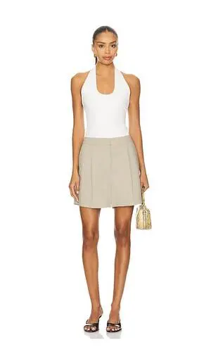 EAVES Simeon Halter Top - White